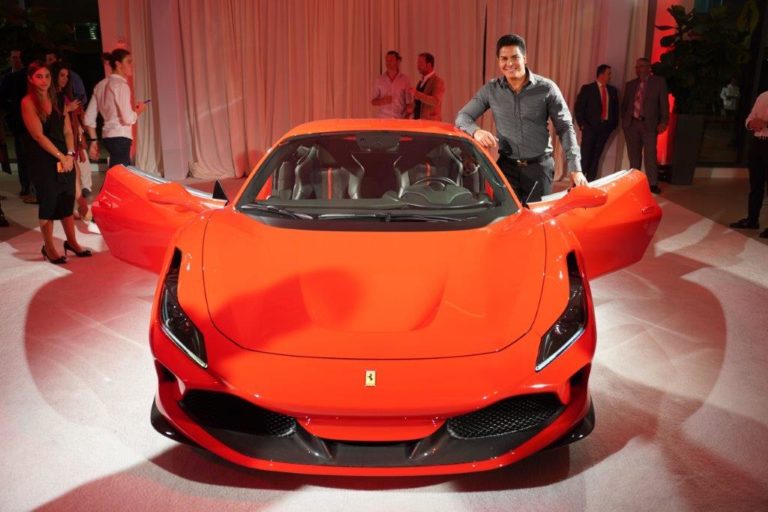 Ferrari F8 Tributo Launch at Ferrari of Miami - The Collection