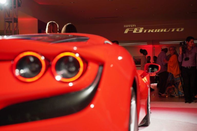 Ferrari F8 Tributo Launch at Ferrari of Miami - The Collection
