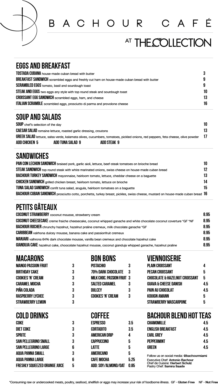 Bachour Café - The Collection