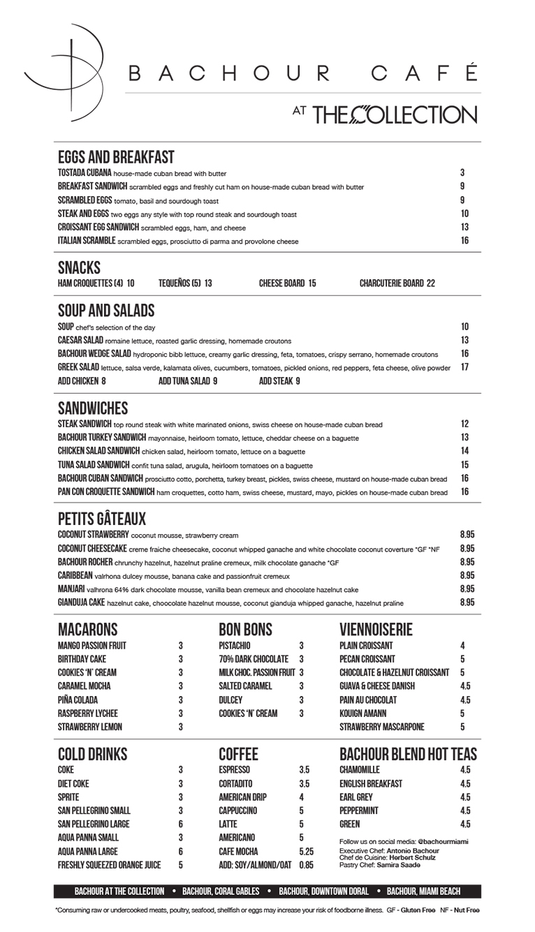 Bachour Café - The Collection